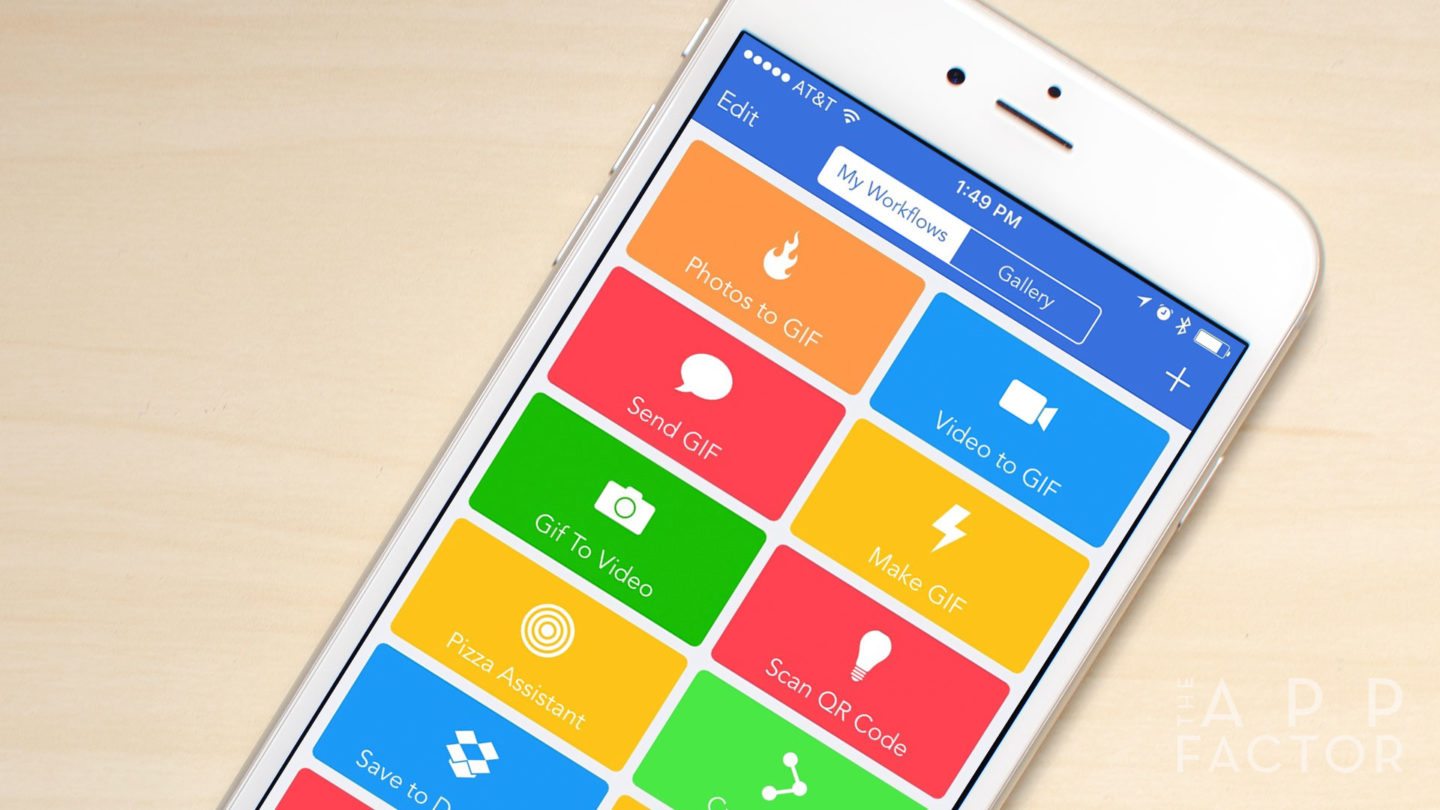 How to create animated GIFs on iPhone with Workflow