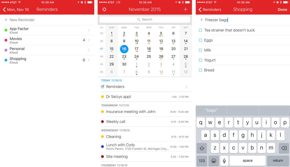 fantastical-checklist-reminders-screens - The App Factor